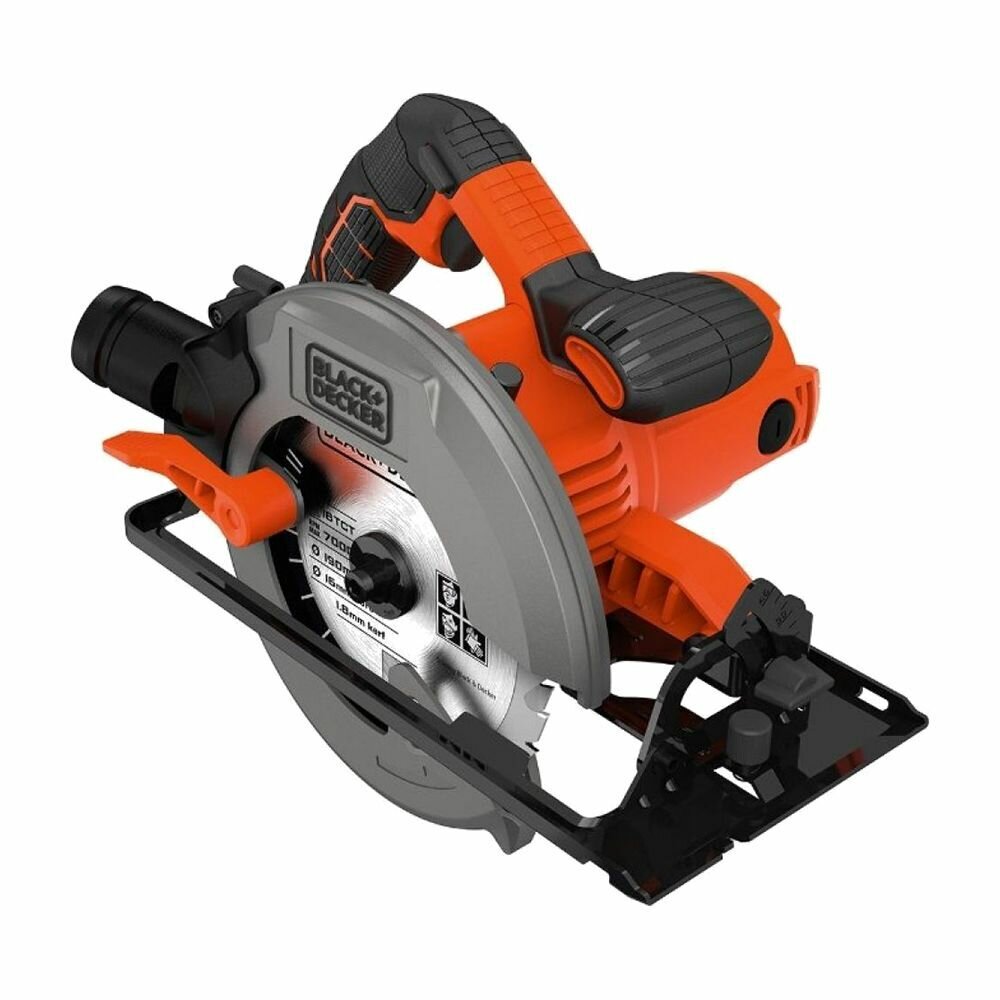 Дисковая пила (1500 Вт, 190 мм) BLACK+DECKER CS1550-QS