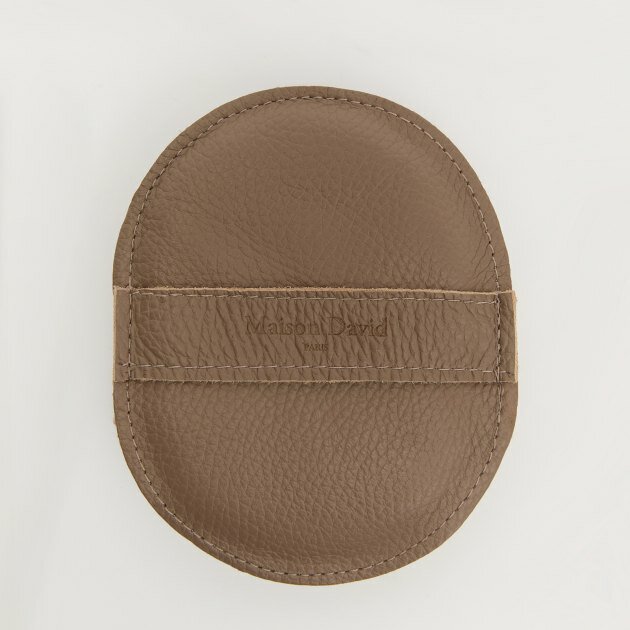 Щетки/бархотки/губки Maison David Бархотка овальная серо-бежевый