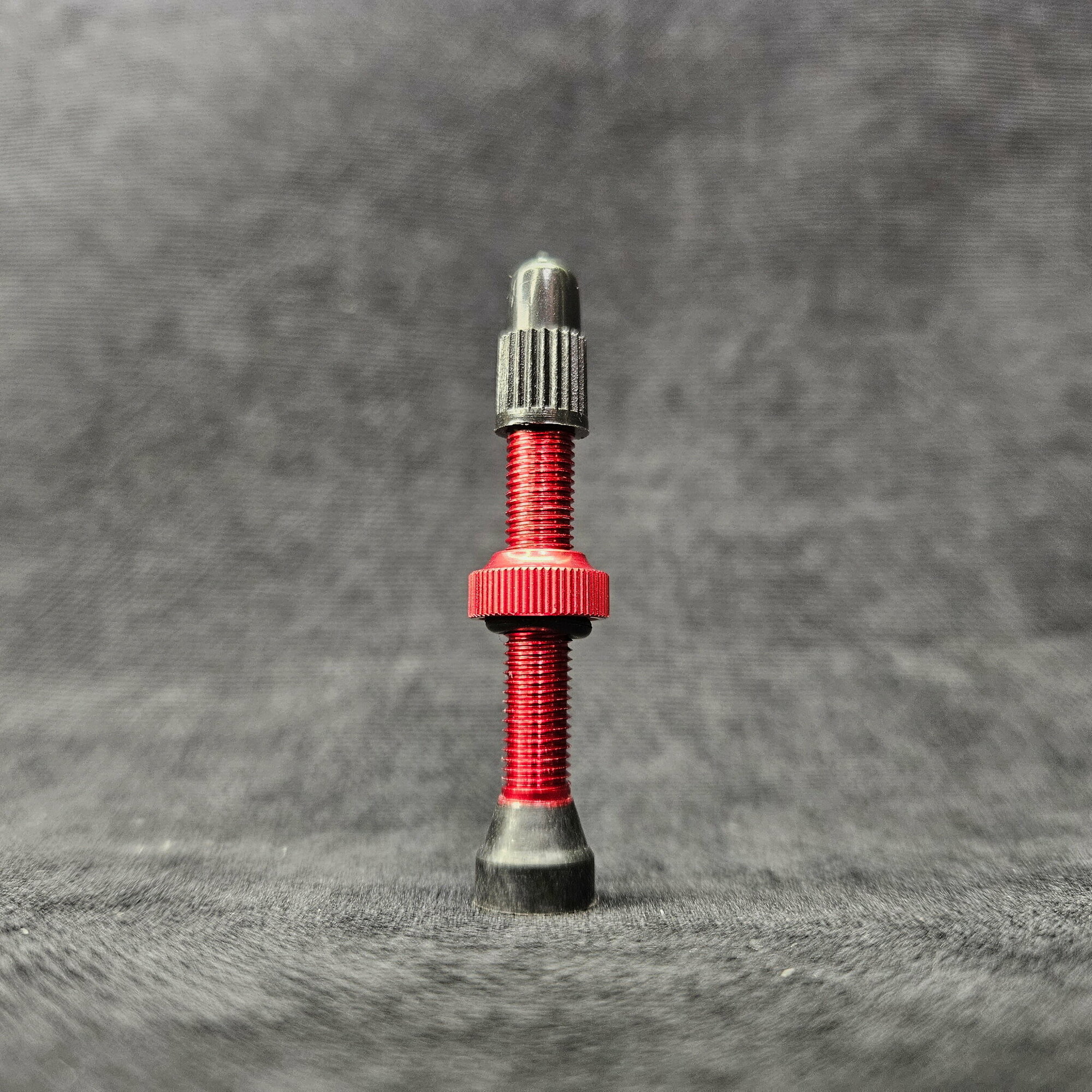 Бескамерный ниппель ColtBikes, алюминиевый, красный, 40 мм, presta