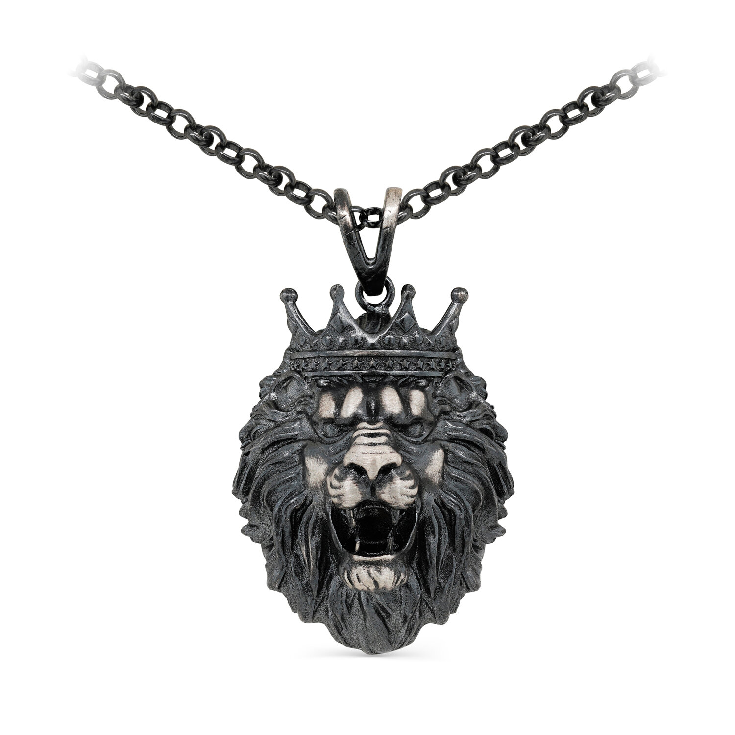 Колье, серебро, 925 проба, родирование