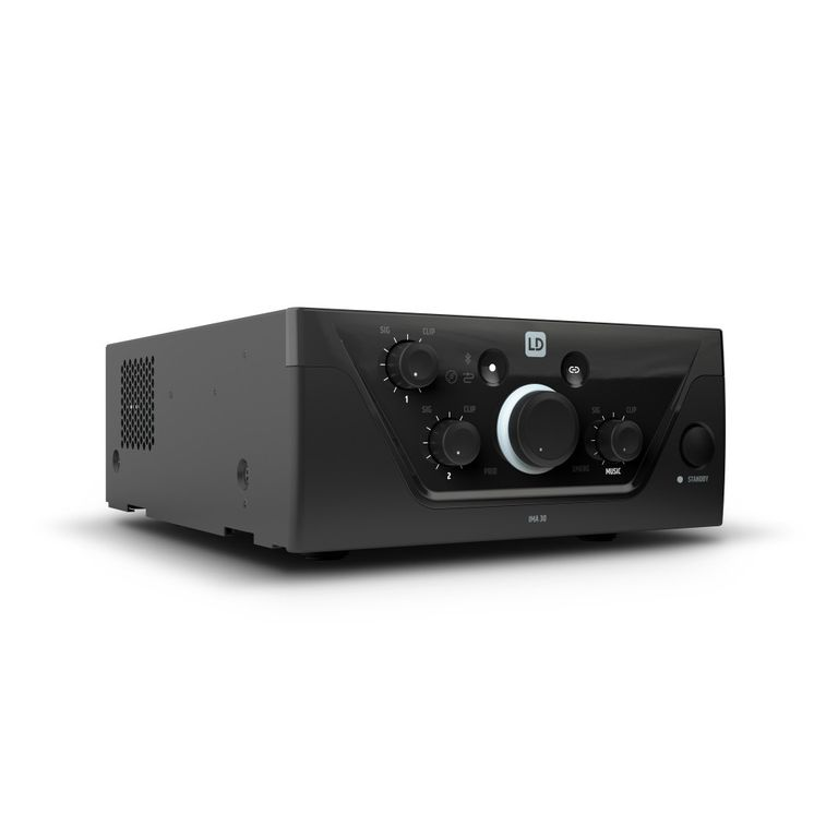 Ld systems ima 30 - инсталляционный микшер-усилитель 1 х 30 вт / 4 ом / 70 в / 100 в