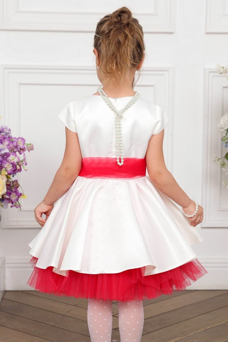 Платье MaxLine Базовая коллекция, размер 34/140-146, бежевый — фото 1