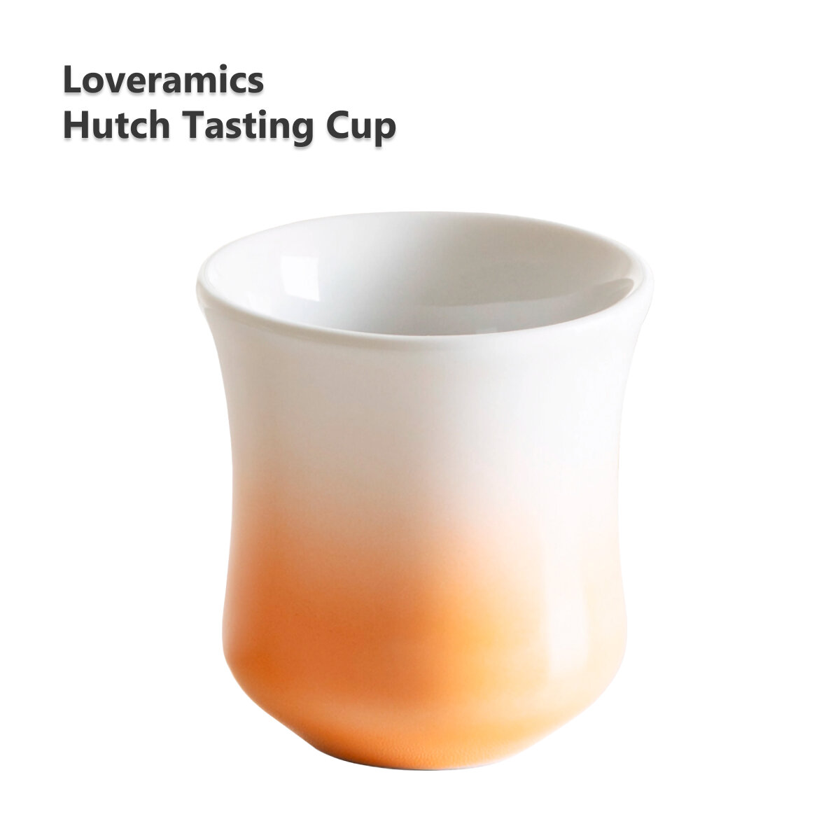 Кофейная чашка Loveramics 80 мл. Hutch Tasting Cup (Orange), оранжевая