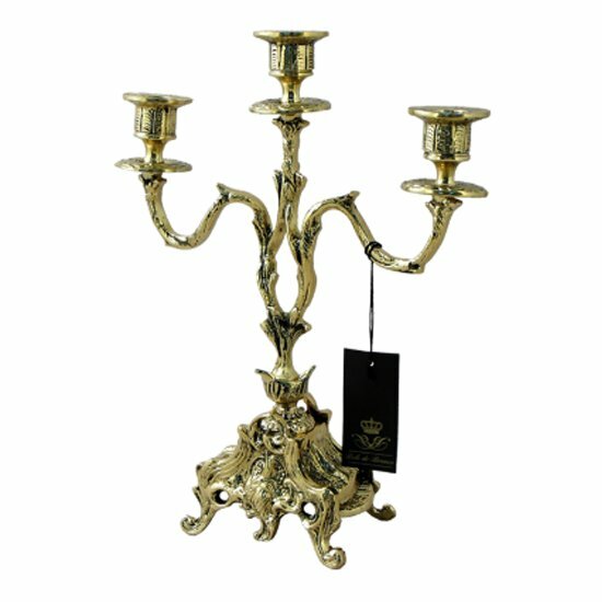 Канделябр Bronza Portugal "Дон Луиш" 3-х рожковый (BP-14050-D)