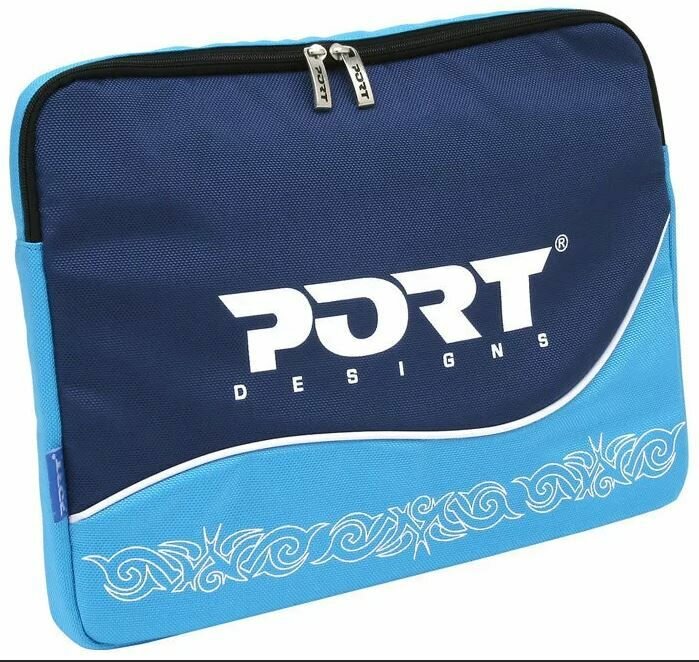 Сумка для ноутбука 15" Port Designs Antalya (38x28x4см, нейлон, синий)