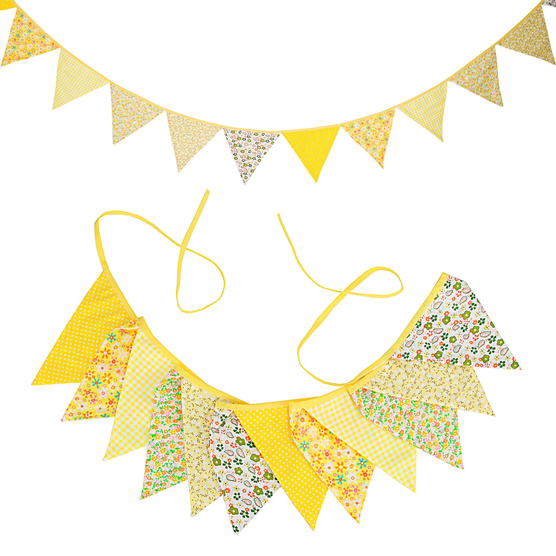 Детский флаг Fluorescent Fiber SJQ002, хлопок, желто-золотистый, 3,2м