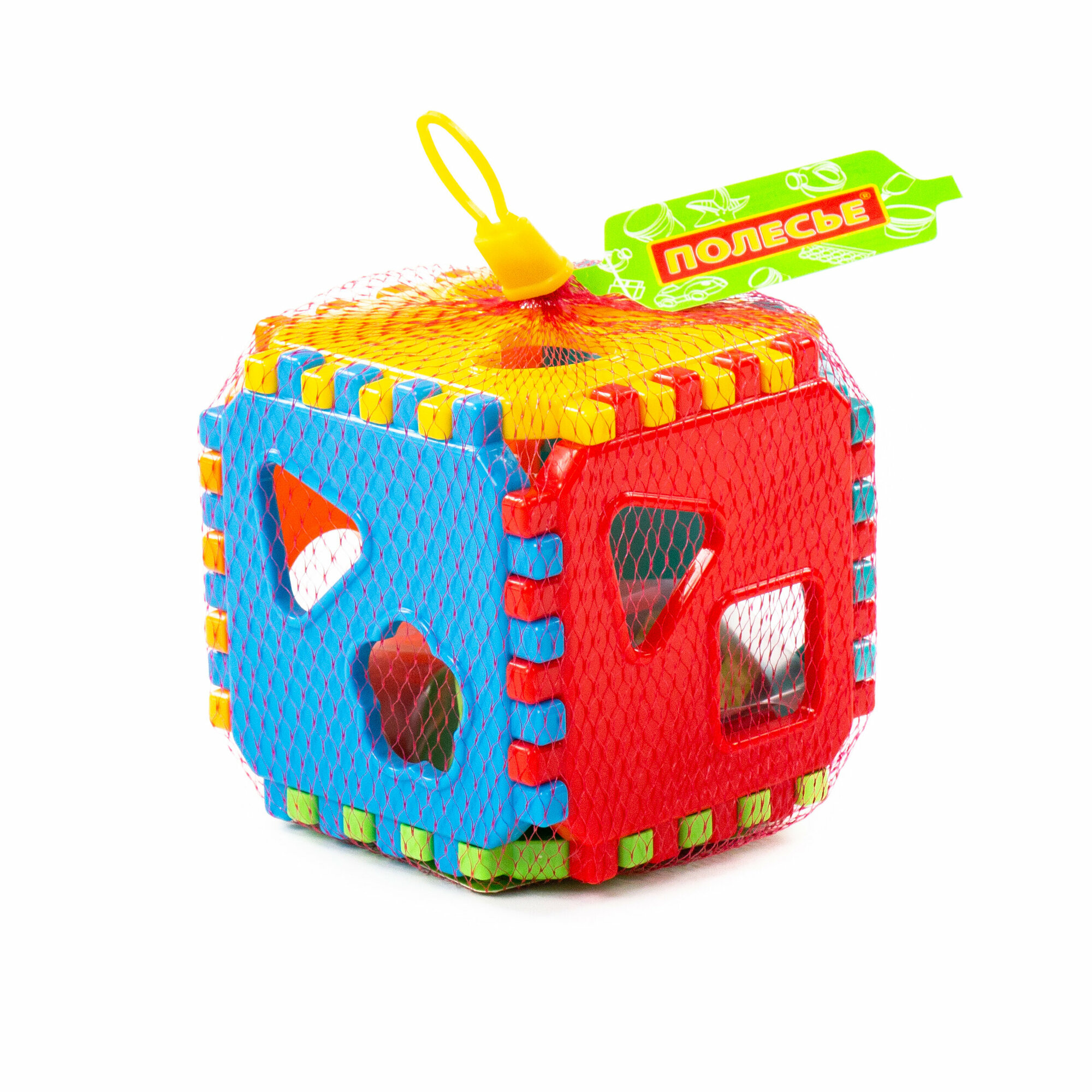 Игрушка развивающая "Куб" (в сеточке)