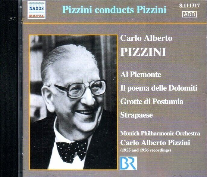 Pizzini-Al Piemonte/Il Poema Delle Dolomiti- < Naxos CD Deu (Компакт-диск 1шт)