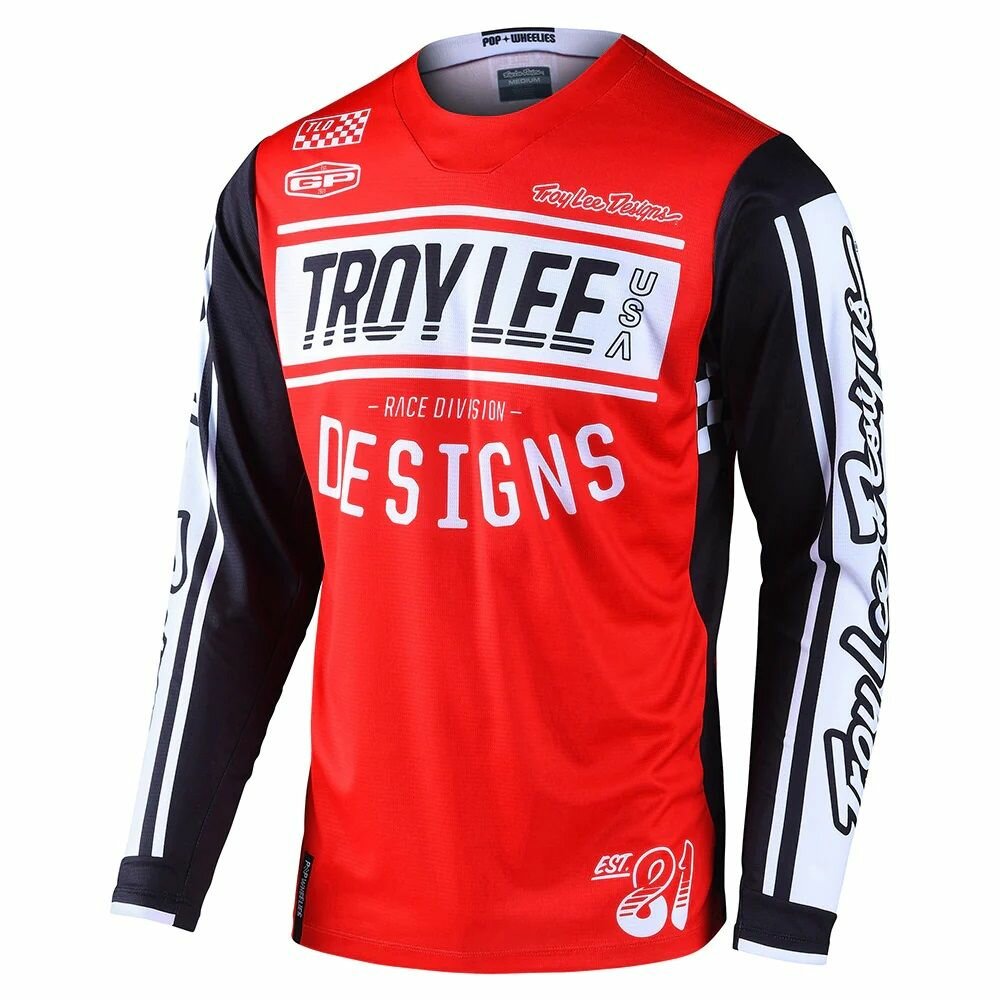 Мотоджерси Troy Lee Designs GP Jersey Race 81 Red XXL (307336026-2X)