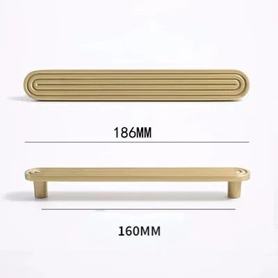 Латунные ручки TINYHOB для шкафов C-4522-160mm x 1pc-X