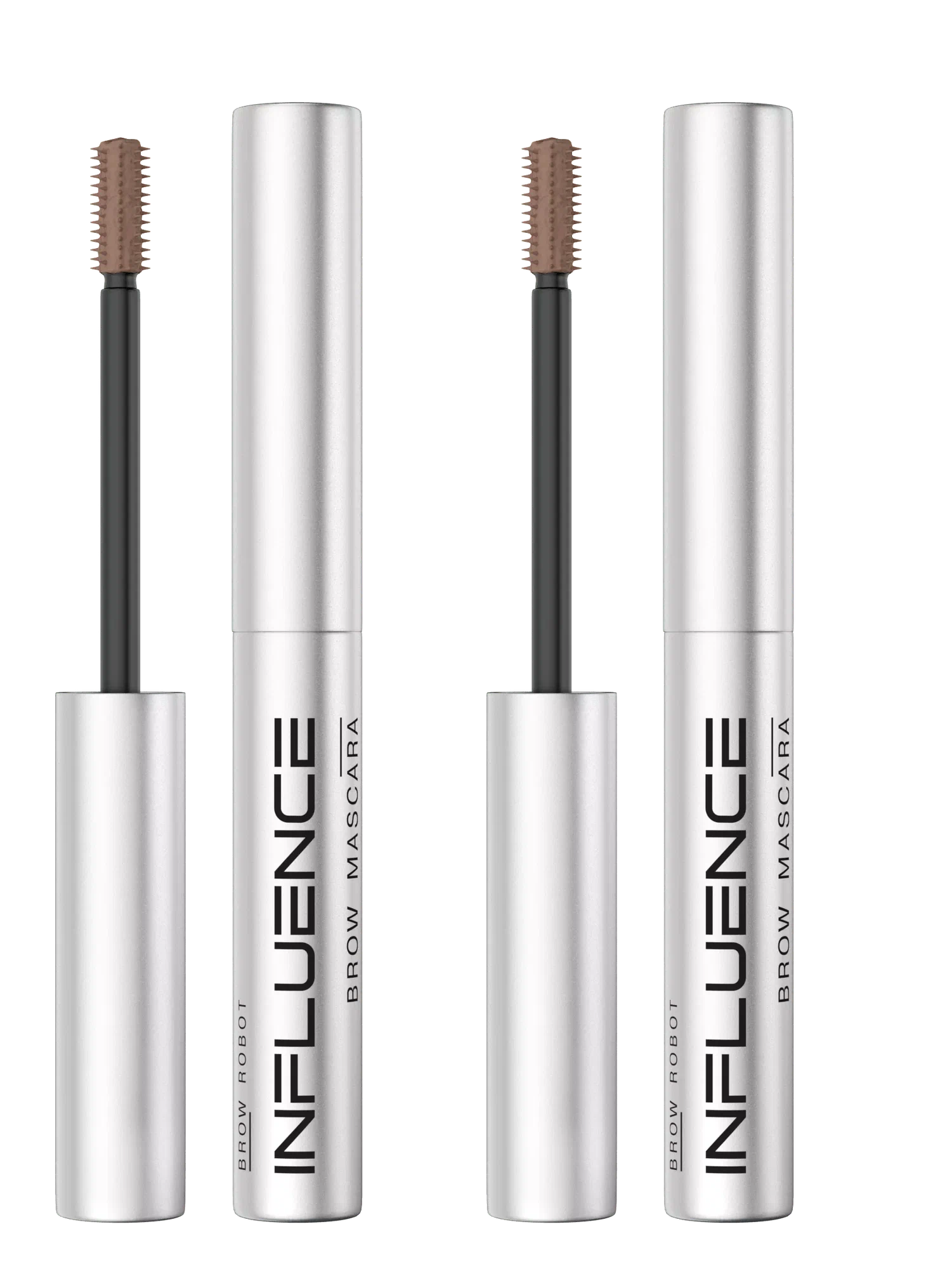 Influence Beauty Тушь для бровей Brow robot/Brow mascara тон/shade 03 2 шт