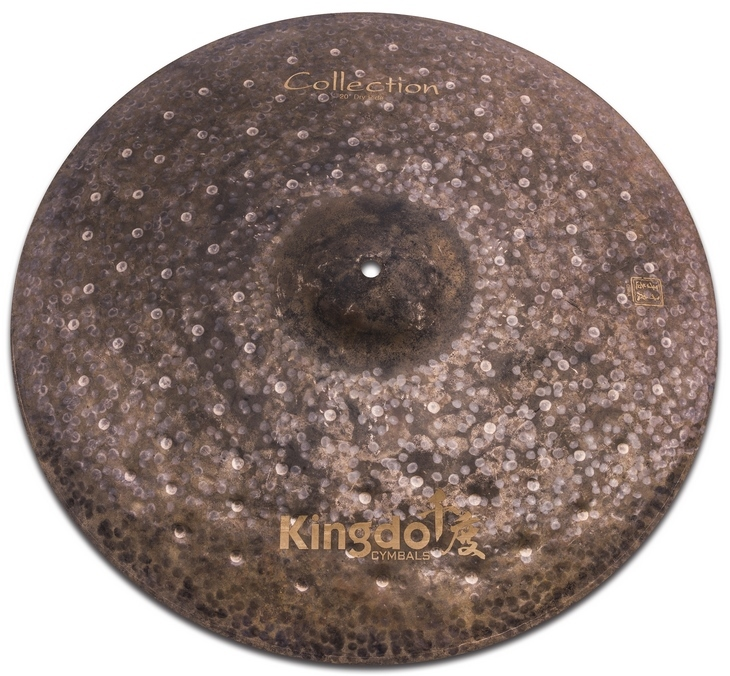 KINGDO 20" COLLECTION DRY RIDE Тарелка райд 20" , сплав B20, толщина Medium , без покрытия, глубокий, низкий, темный тембр с быстрым затуханием