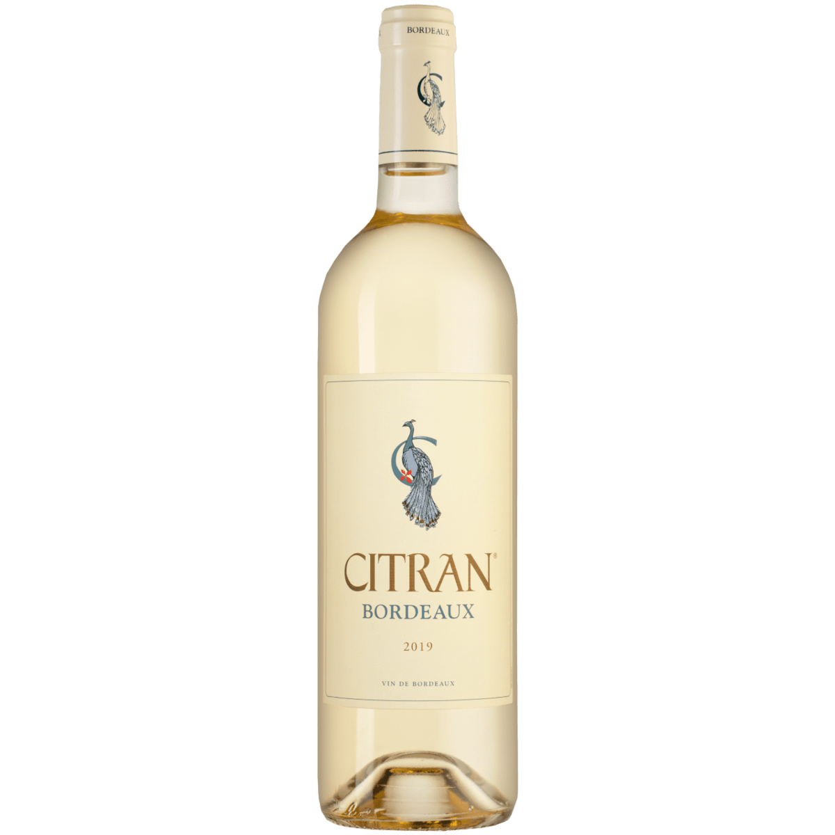 Вино Le Bordeaux de Citran Blanc Chateau Citran белое сухое 0,75 л