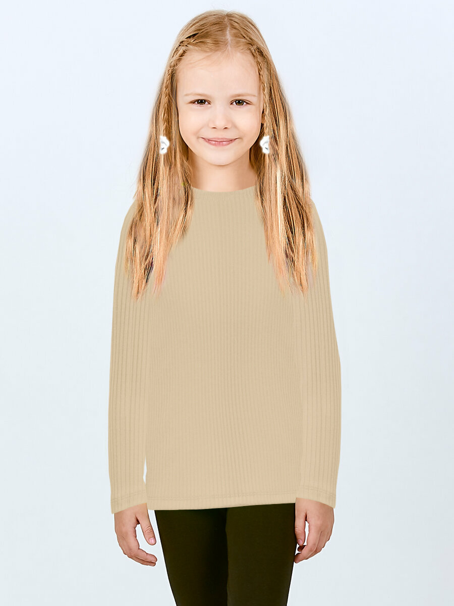 Лонгслив детский лапша водолазка без воротника