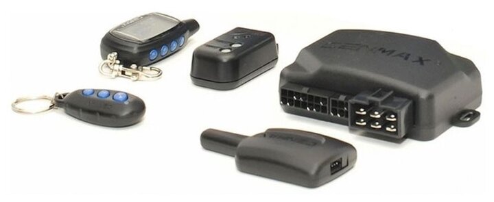 Автосигнализация Cenmax Vigilant V-7A, с обратной связью, ЖК-дисплей, 8 зон охраны