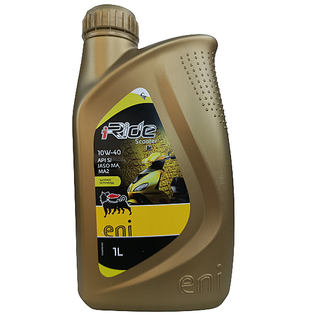 Моторное масло Eni i-Ride Scooter 10W-40 1л, полусинтетическое