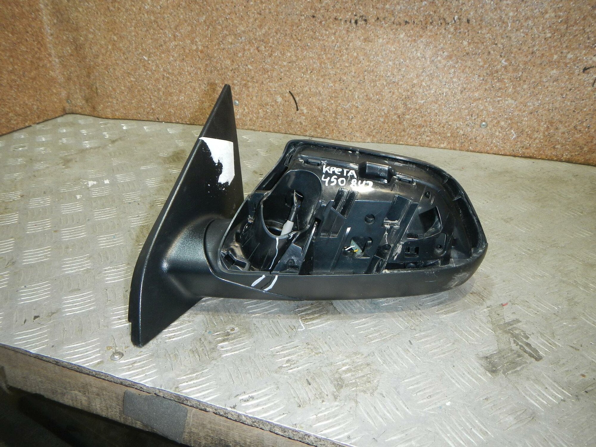 Б/У Зеркало левое электрическое, Hyundai (Хендэ)-CRETA (16-21) HYUNDAI CRETA (16-21) 5 контактов. Трещина на корпусе, нет...