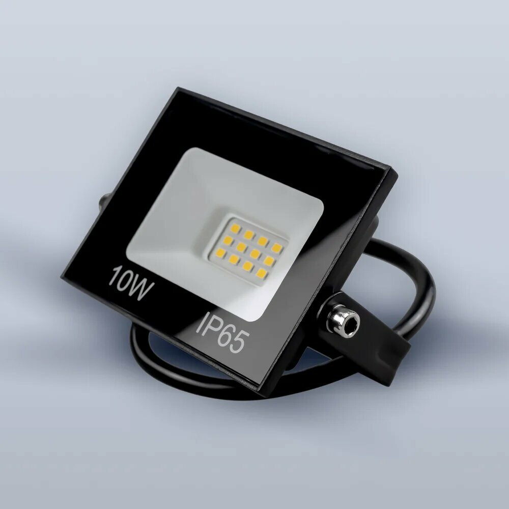 ELEGANZ Светодиодный прожектор тонкий LUX 10W теплый 3000К 220V 1202