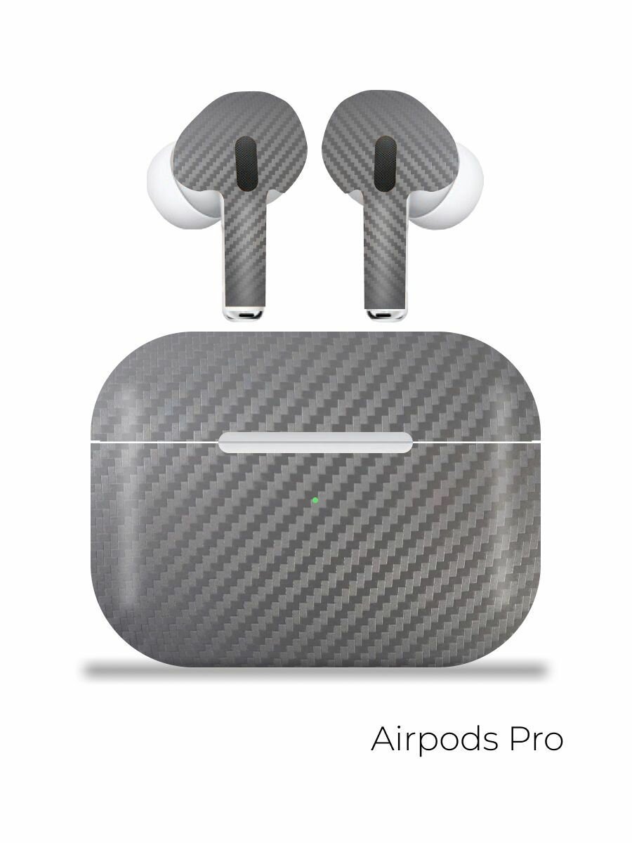 Карбоновая защитная пленка для Apple AirPods Pro для кейса