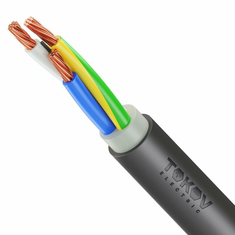 Кабель TOKOV ELECTRIC ВВГнг(А)-LS 3х25 МК (N PE) 1кВ (м), TOKOV ELECTRIC КПП УТ000029817 (1 м.)