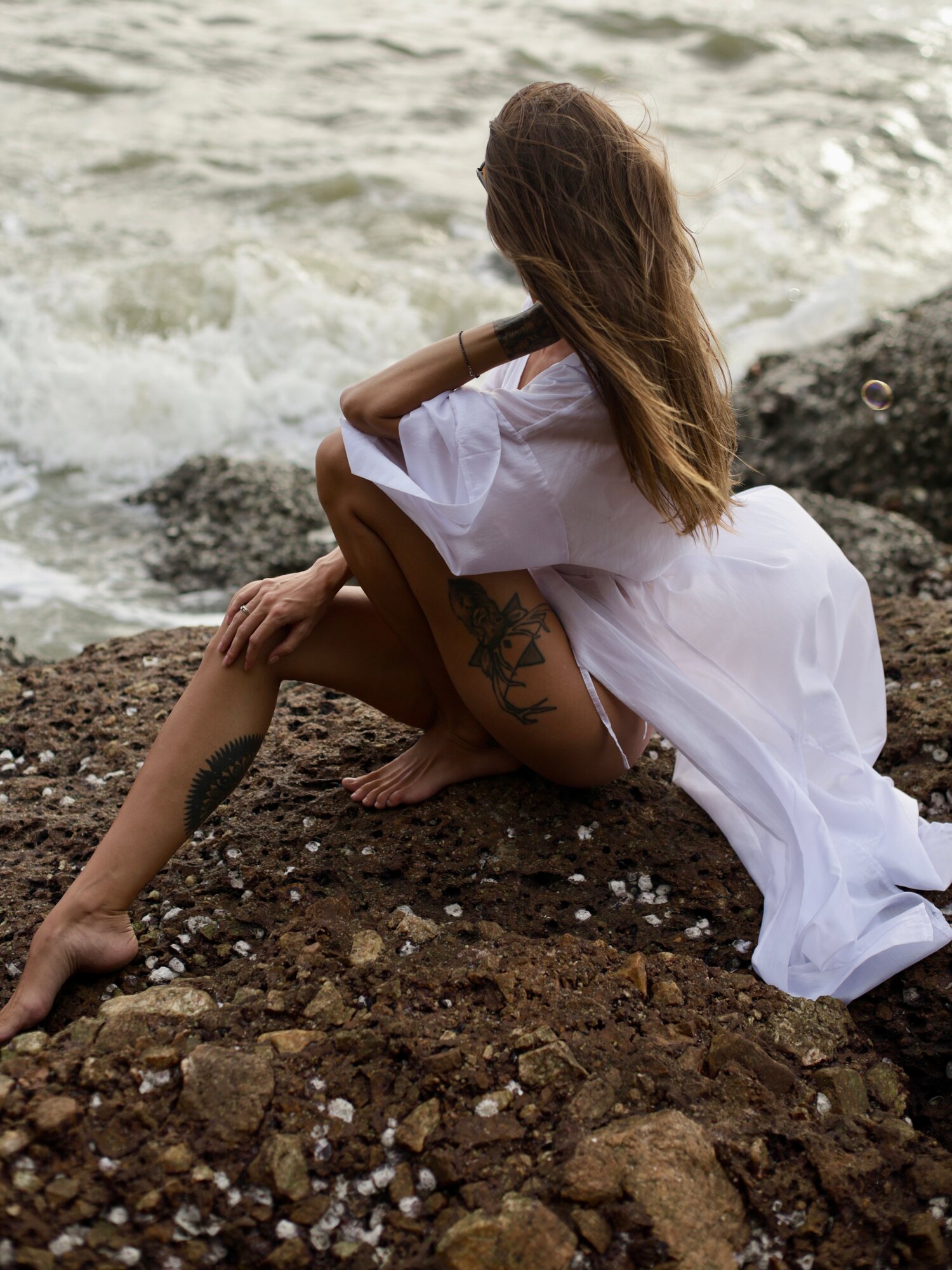 Платье Кимоно пляжное прозрачное