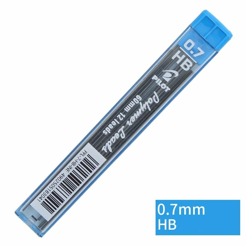 Автоматический карандашный грифель пилот ППЛ-7, 0,7 мм, пишет плавно, не ломается.