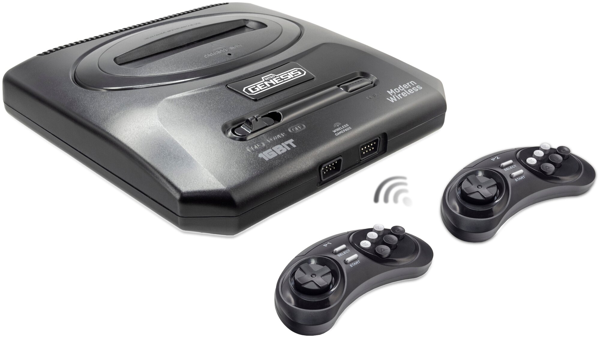 SEGA Retro Genesis Modern Wireless + 300 игр + 2 беспроводных джойстика 2.4ГГц (модель: ZD-02c, Серия: ZD-00)