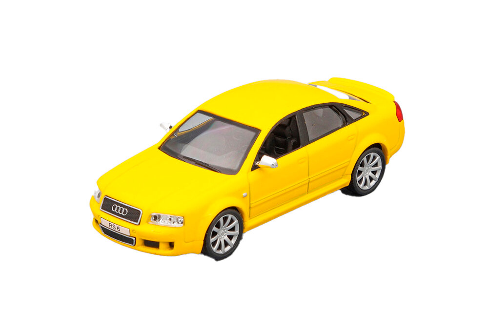 Модель коллекционная DEAGOSTINI Audi RS6 yellow / ауди РС6 (суперкары #49)