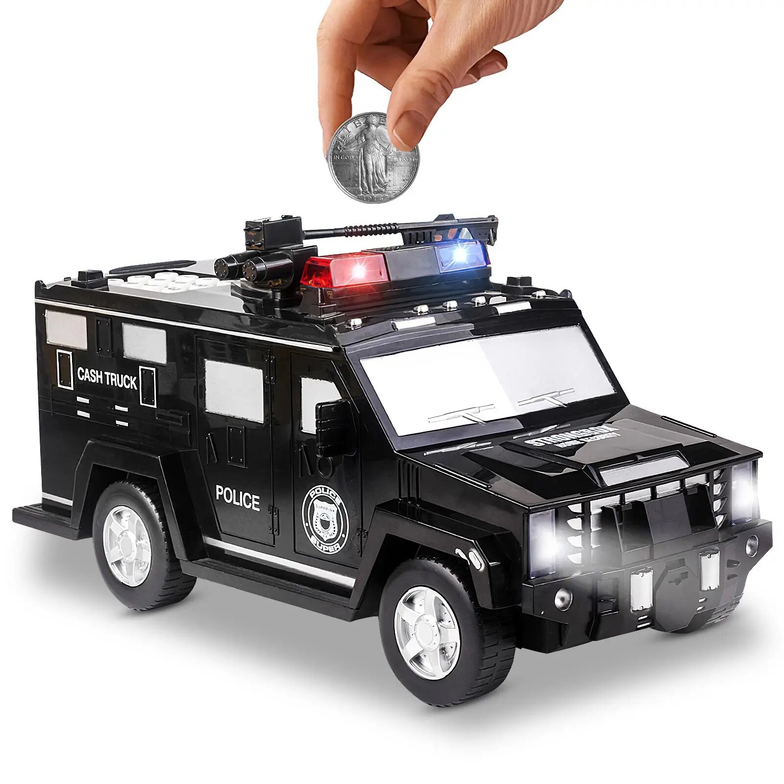 Музыкальная копилка-автомобиль ABEDOE