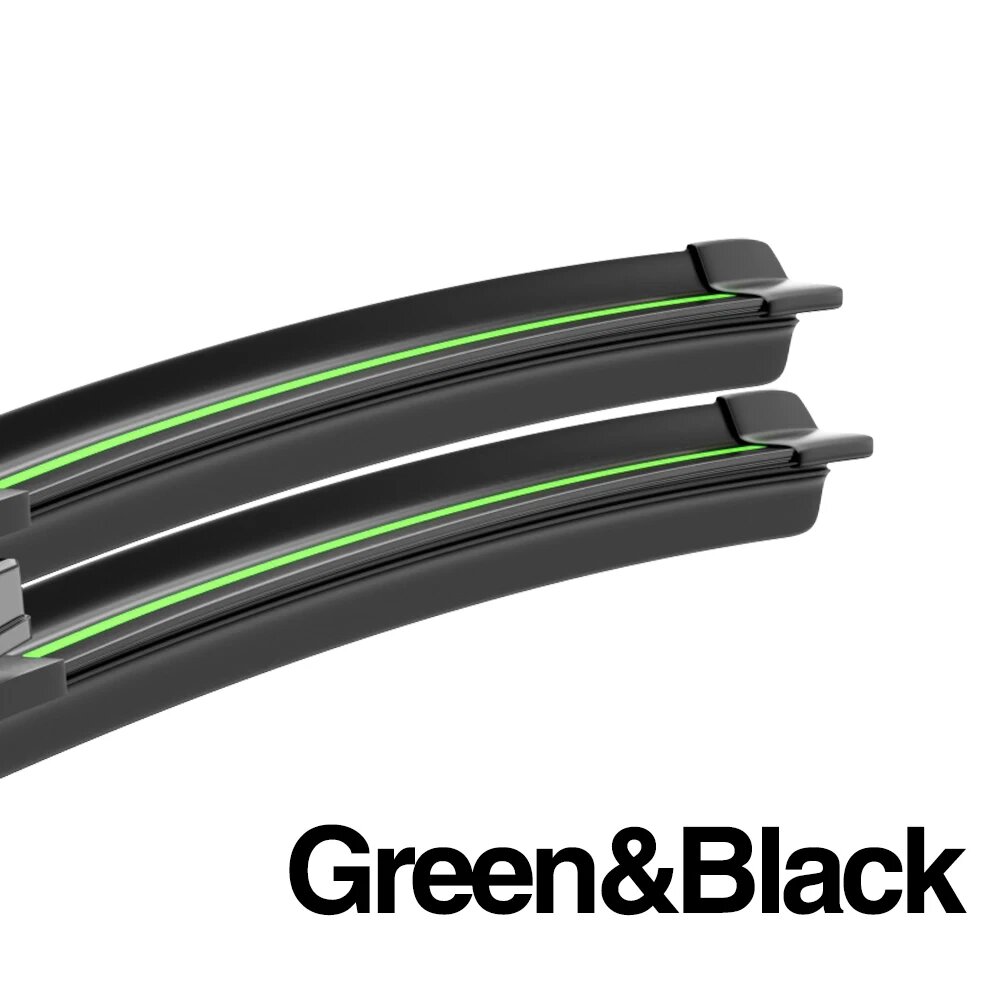 Щетки стеклоочистителя VW Passat B5/B6/B7/B8 CC Black-Green