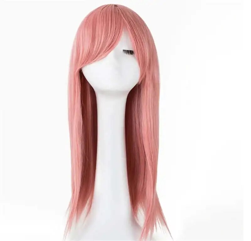 Розовый синтетический парик Fei-Show Розовый