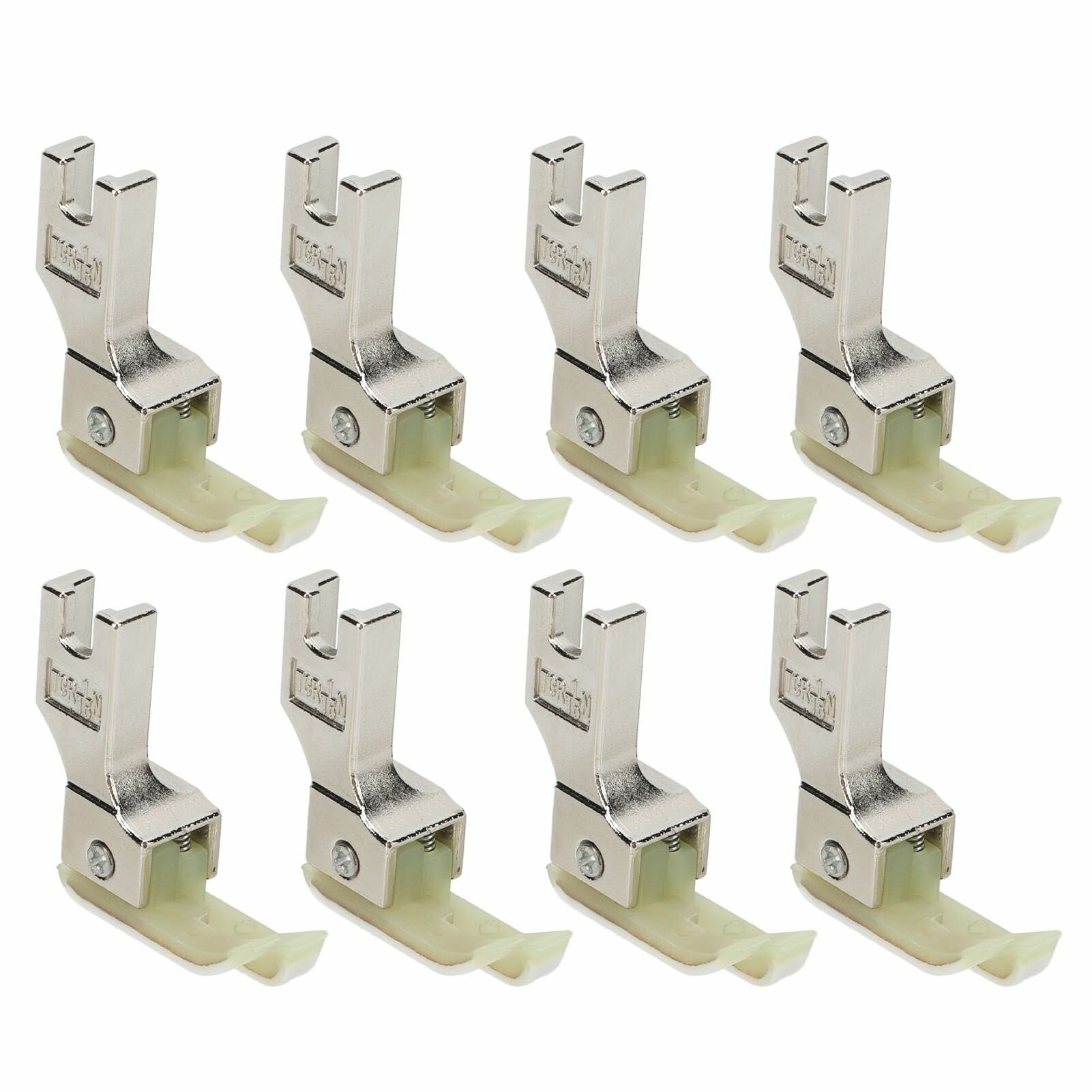 Высокая и низкая прижимная лапка для плоских автомобилей пластиковая прижимная лапка TCR1/16N, 8 штук