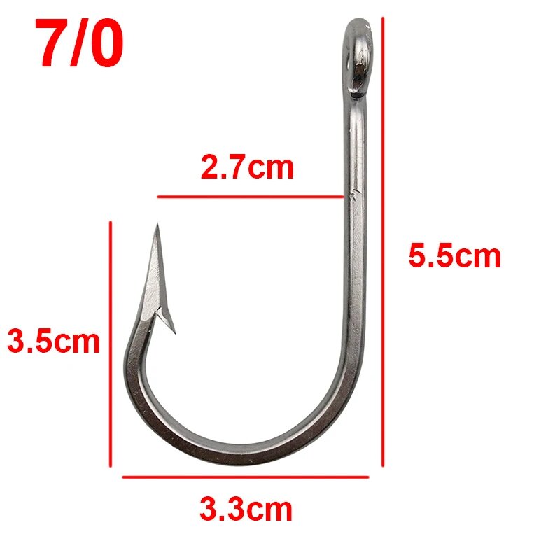 Рыболовный крючок Shaddock Fishing 7/0, 5.5см