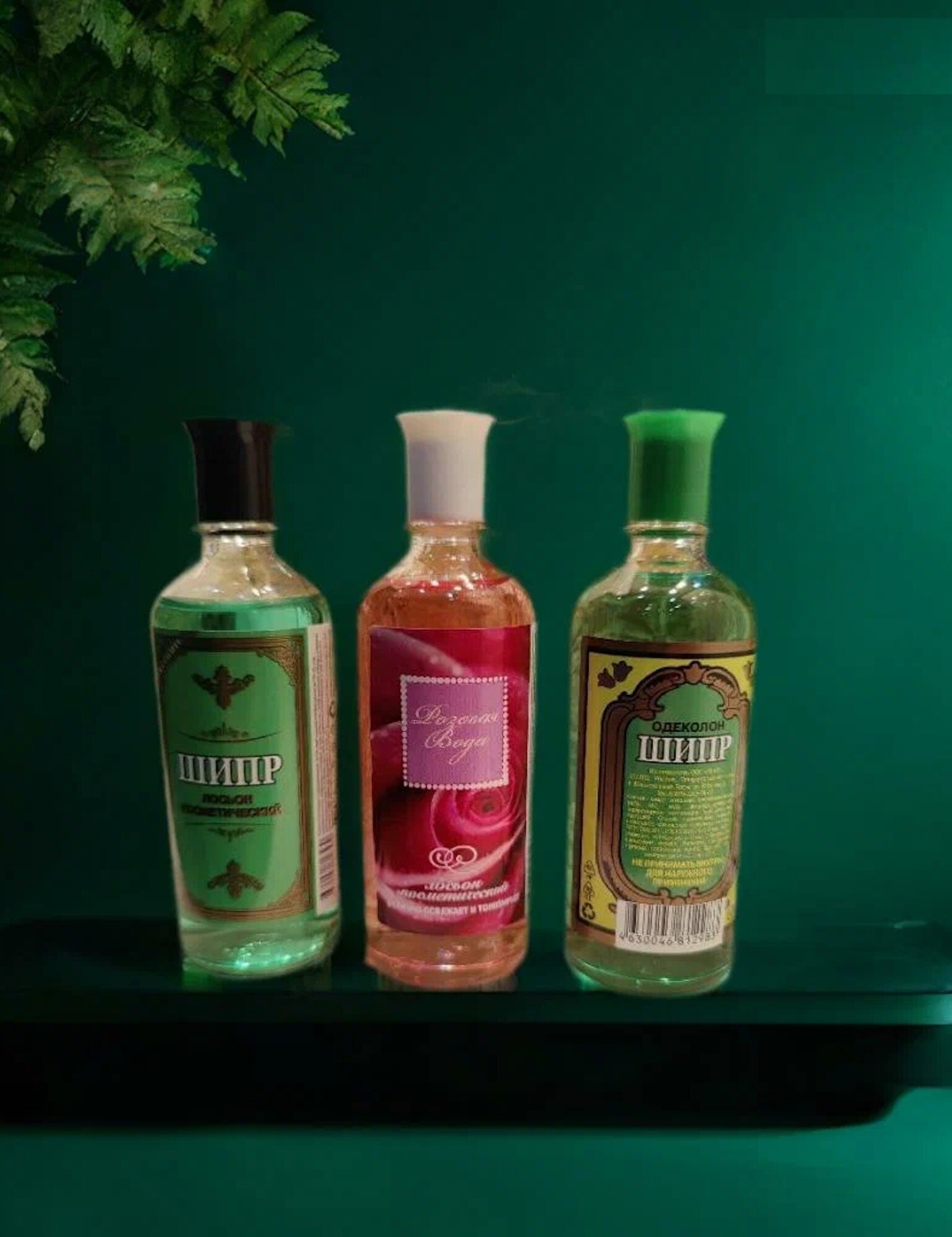 Box 17, Одеколон "Шипр"+ лосьон "Шипр"+ лосьон "Розовая вода", ООО Abar, 300 ml