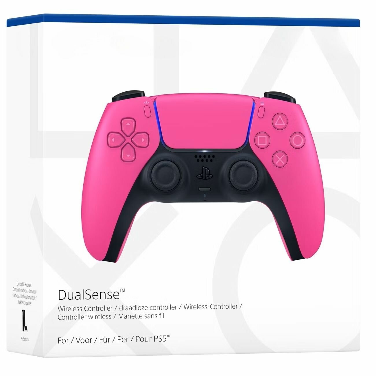 Беспроводной геймпад для Sony Playstation 5 PS5 контроллер джойстик Pink Розовый