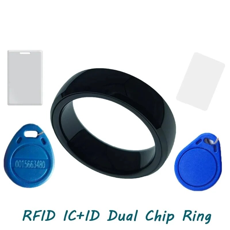 RFID чип-кольцо IC ID Dual Chip 66MM IC ID Ring