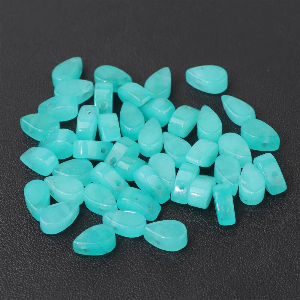 Бусины тигровый глаз 5*9 мм, цвет NO.2 Chalcedony