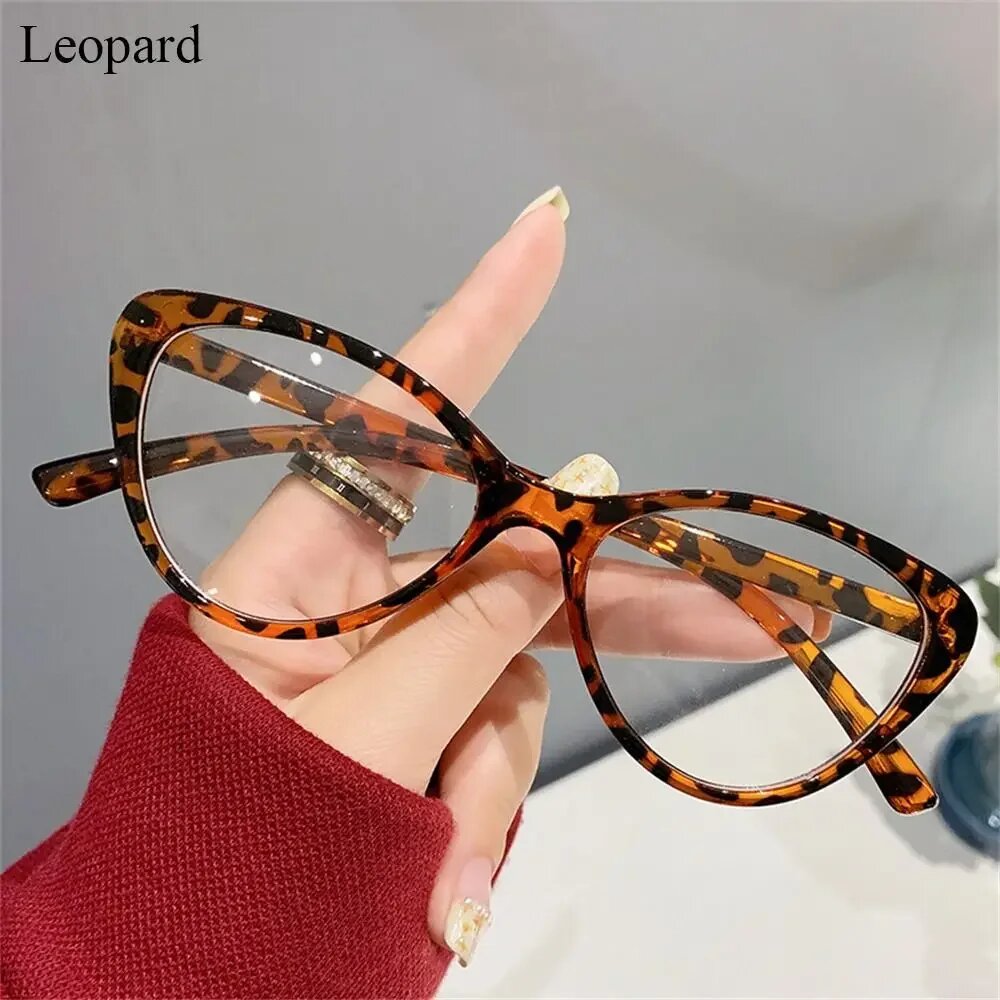 Очки в стиле "Leopard", цвет оправы C - leopard