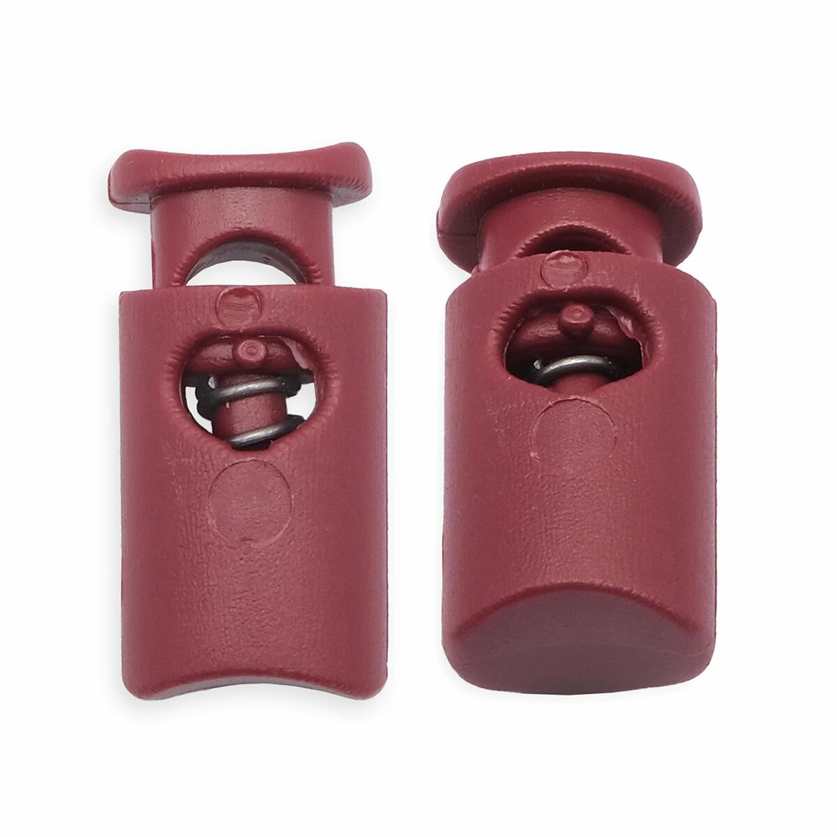 203-М Фиксатор (стопор) 'Цилиндр' d 4,5мм, 19*9мм, ПП (бордовый)