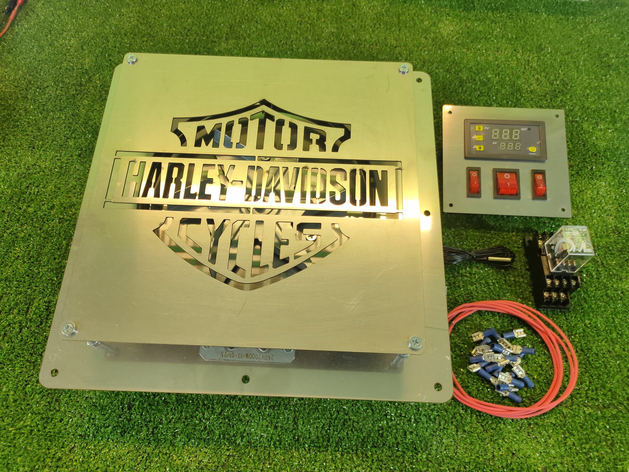 Конвекция для коптильни Harley-DavidsonТЭН 2кВт+панель управления+реле 3кВт