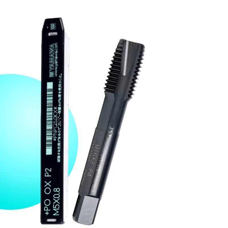 Японский YAMAWA HSSE спиральный метчик для резьбы M1-M14 M2X0.4, PO OX