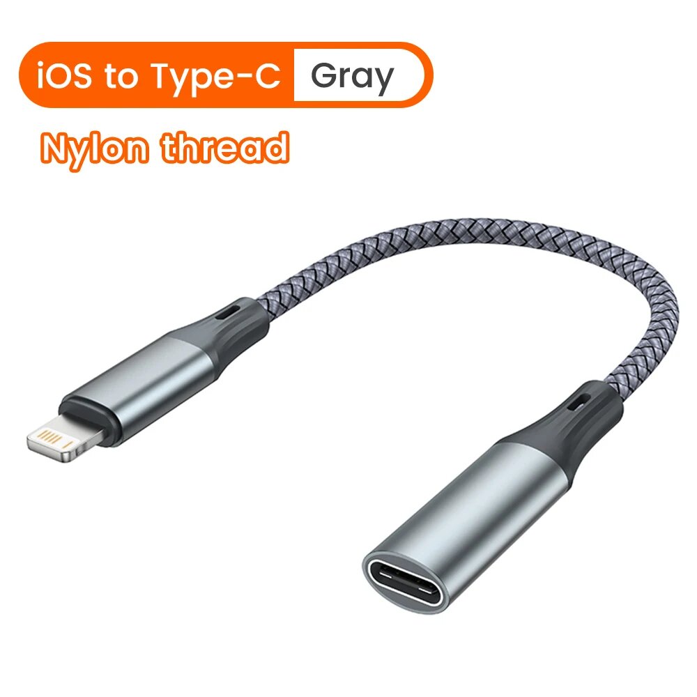 Кабель-адаптер Crouch USB C для iphone 15 16 60 Вт PD, адаптер для быстрой зарядки GY IOS To Type C