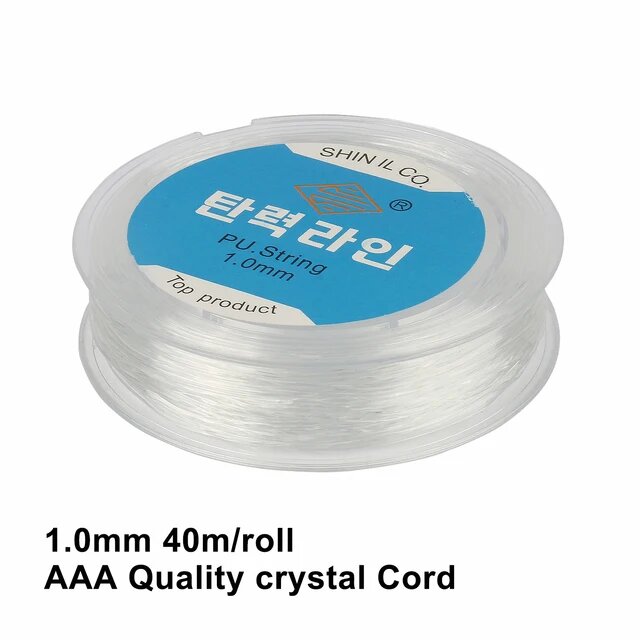 Прозрачный эластичный шнур для бисера GMB724 1mm High Quality