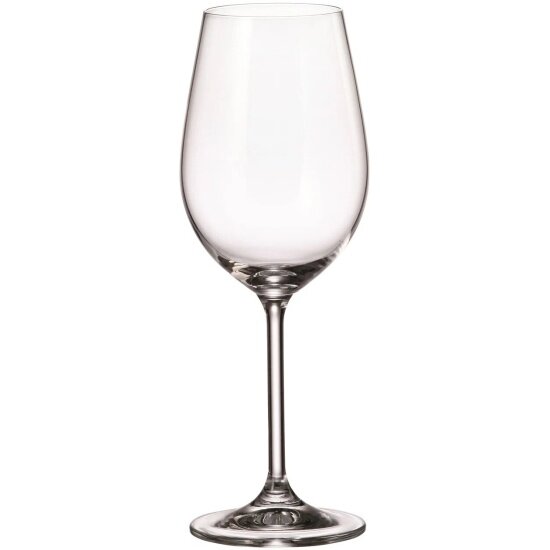 Набор бокалов для белого вина Crystal Bohemia "COLIBRI", 350 мл (набор 6 шт.)