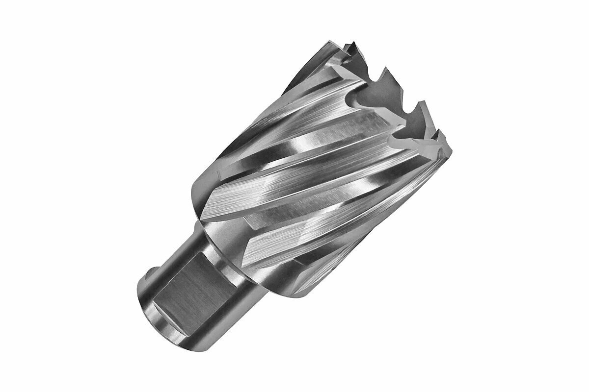 Сверло корончатое по металлу D.BOR 12x30/55 сталь HSS Weldon 19