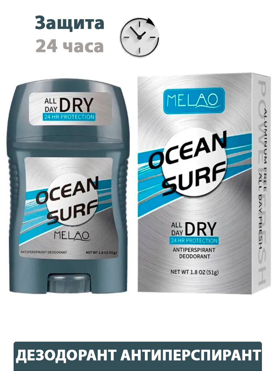 Дезодорант антиперспирант Melao Ocean Surf