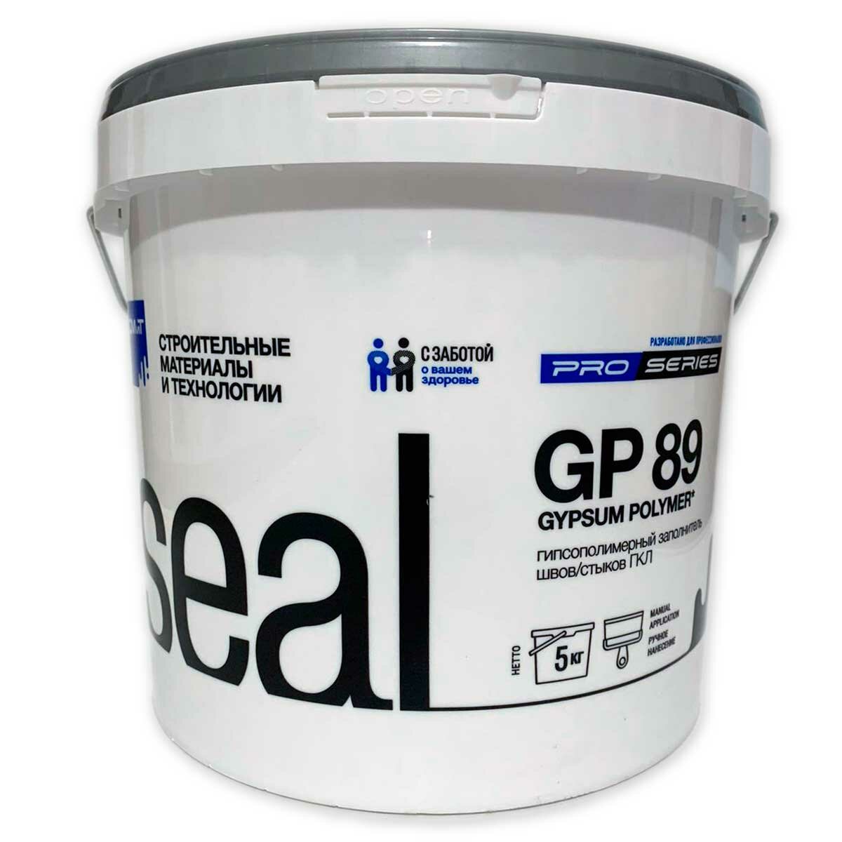 Шпаклевка гипсополимерная СМиТ seal GP 89 / ГП 89, 5 кг