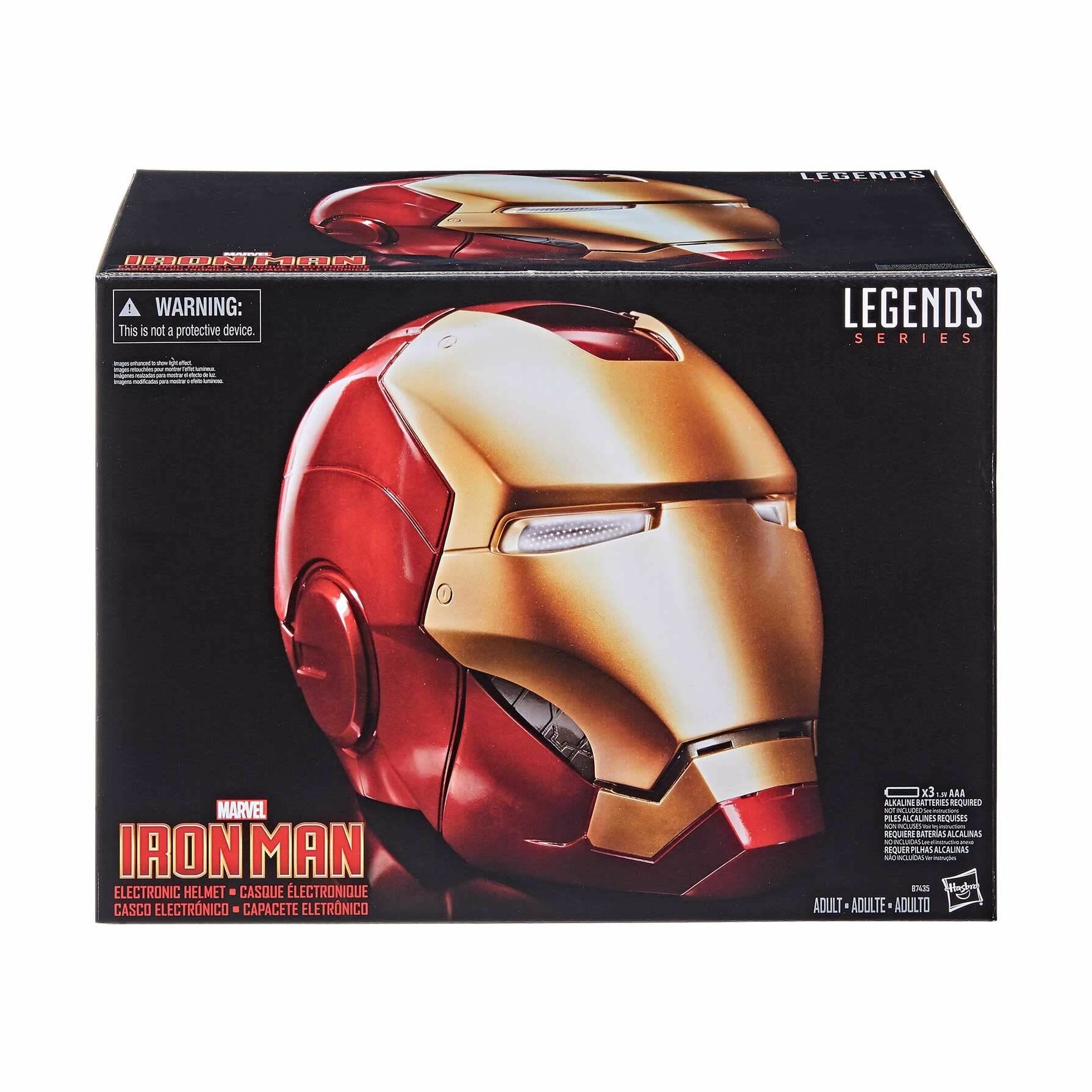 Hasbro Marvel Legends Series Iron Man Electronic Helmet / Чудо Легенды Коллекционный электронный шлем Железного человека