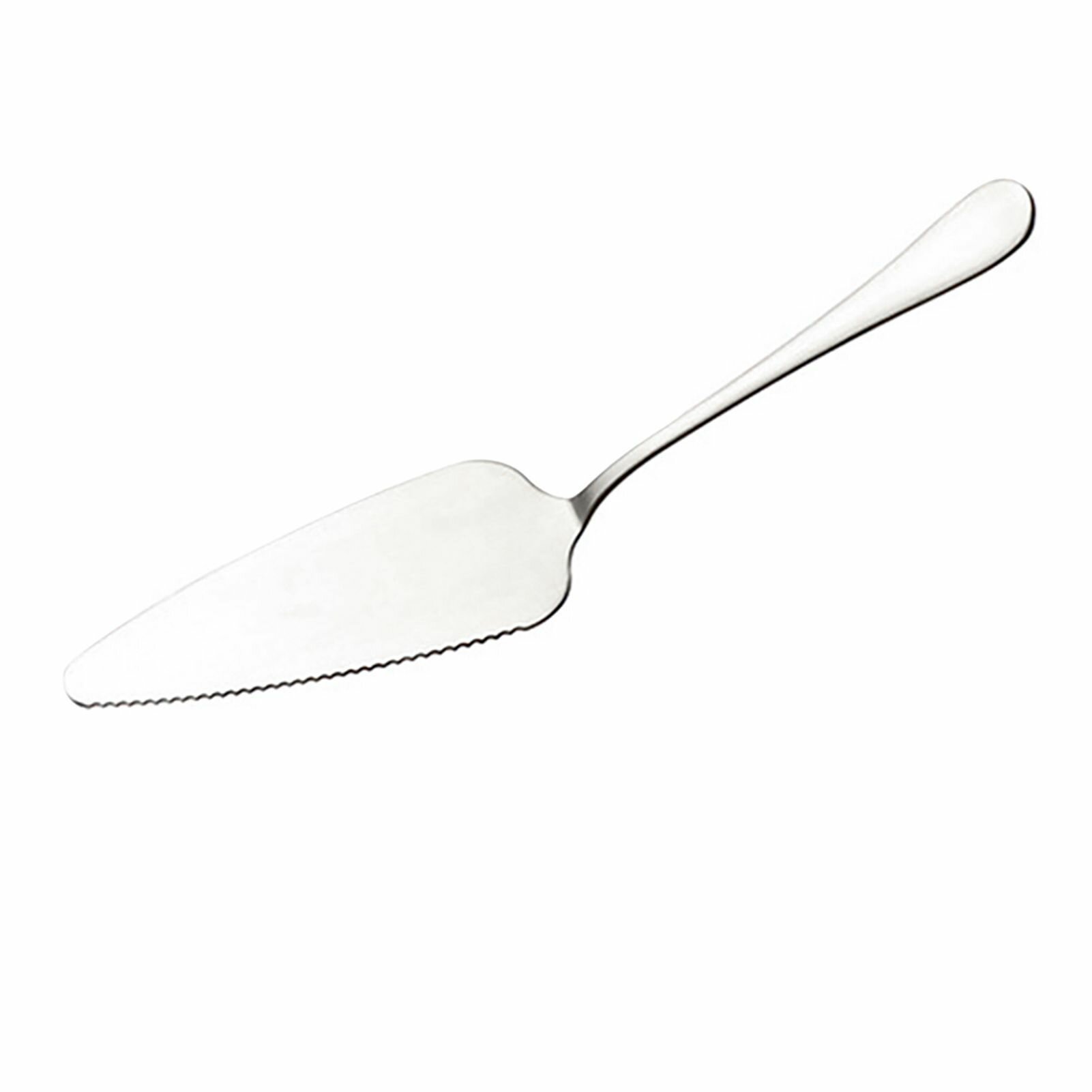 Лопатка для торта и десертов из нержавеющей стали, универсальная сервировочная лопатка для пиццы, закусок и выпечки, 22.2 см, удобная и долговечная