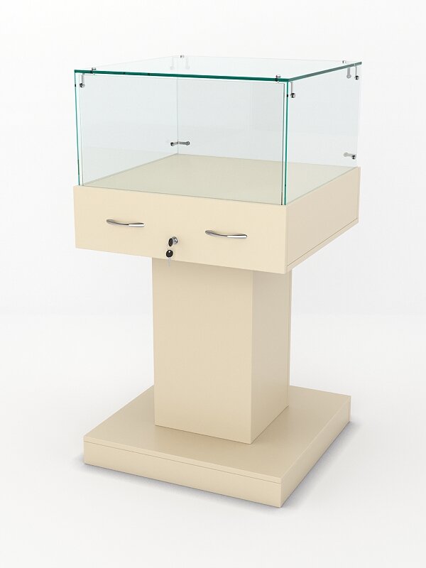 Витрина для музеев №2А, Крем Вайс. Производитель товара - компания Westcom.